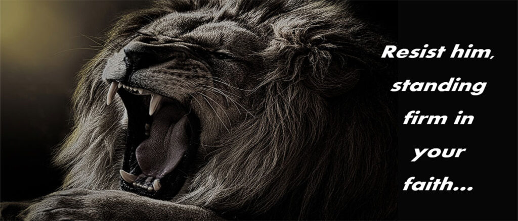 MONDAY 13 February 2023 “Roaring Lion” (1 Peter 5:8, 9) - Walking with ...